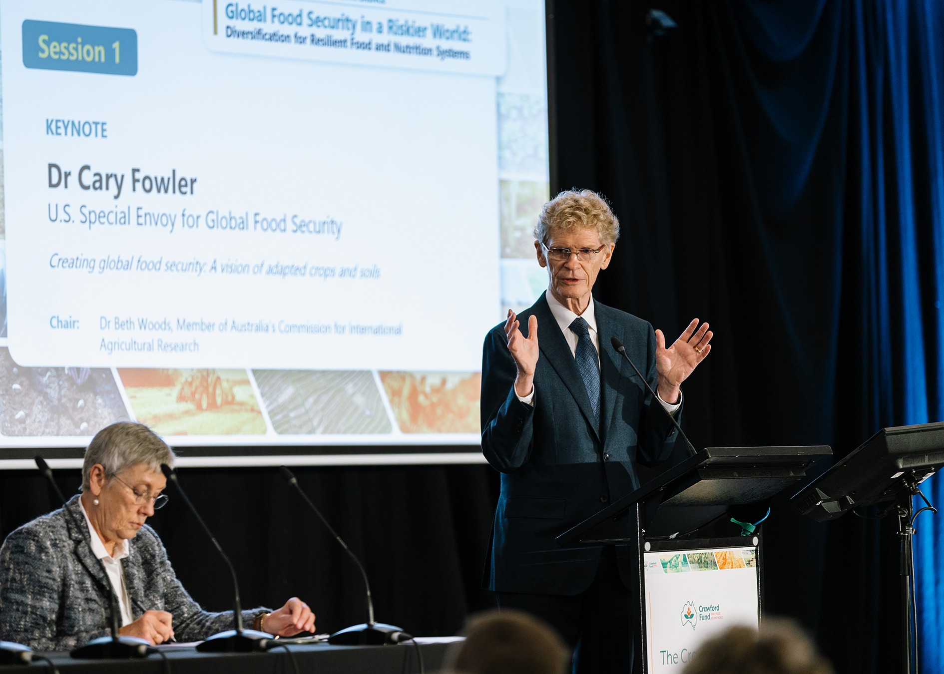 Creating Global Food Security: keynote address by Dr Cary Fowler