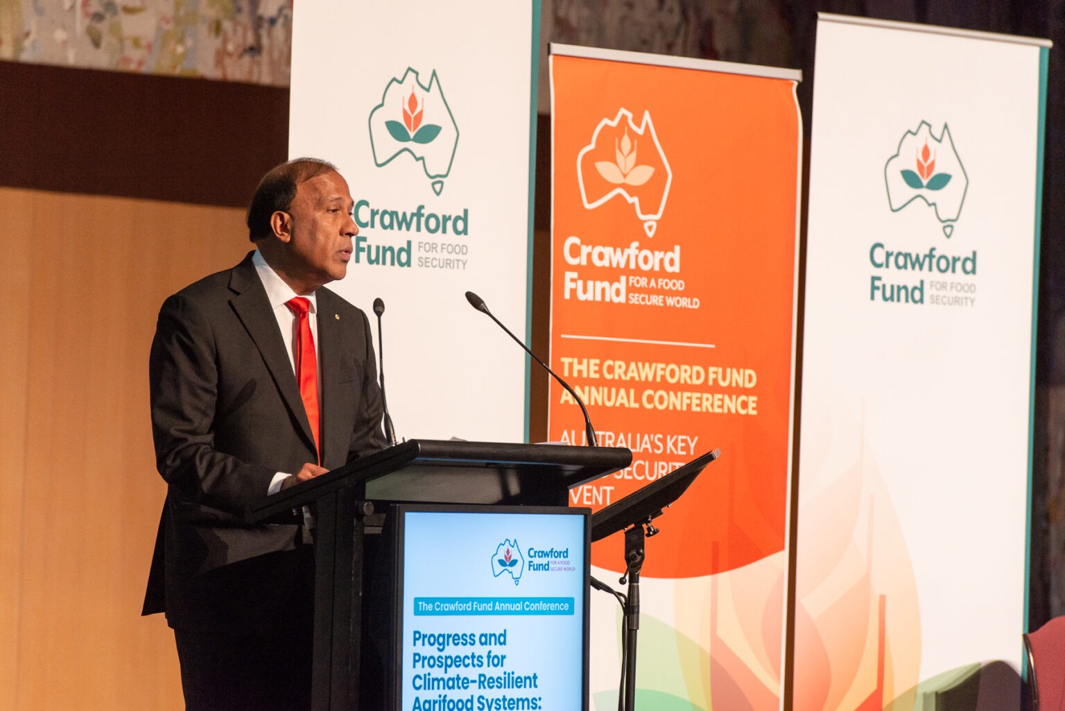 Dr Kadambot Siddique honoured with Crawford Fund Medal